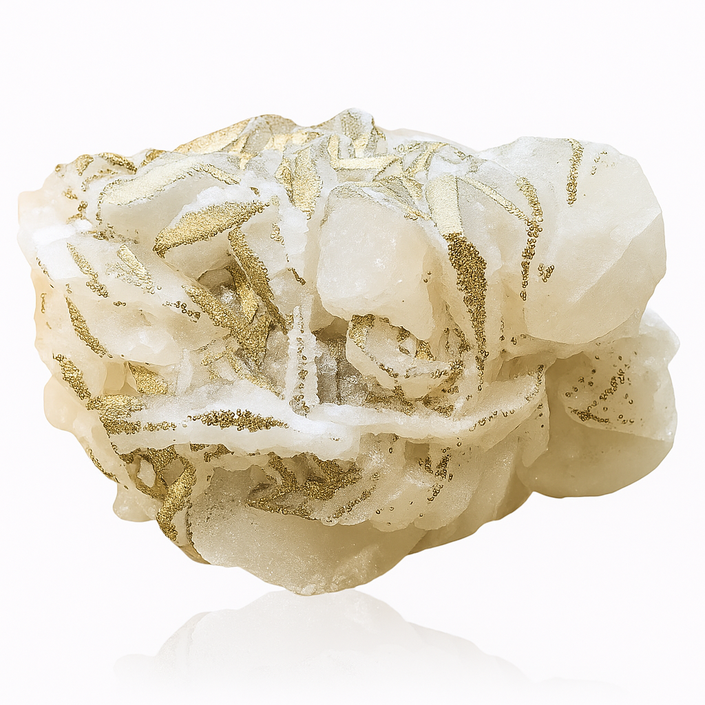Calcite with Pyrite – The Quest Gallery & Images of the North