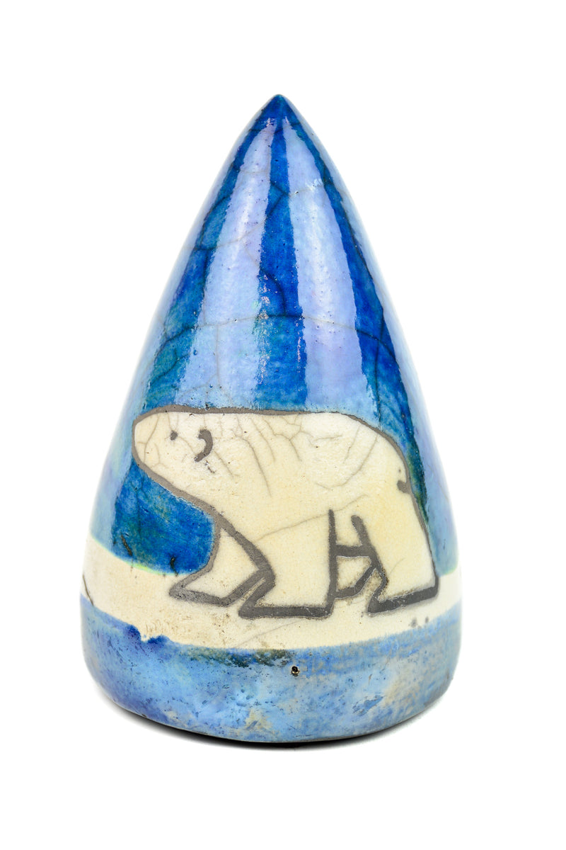 Large Cone Clay Rattle – The Quest Gallery